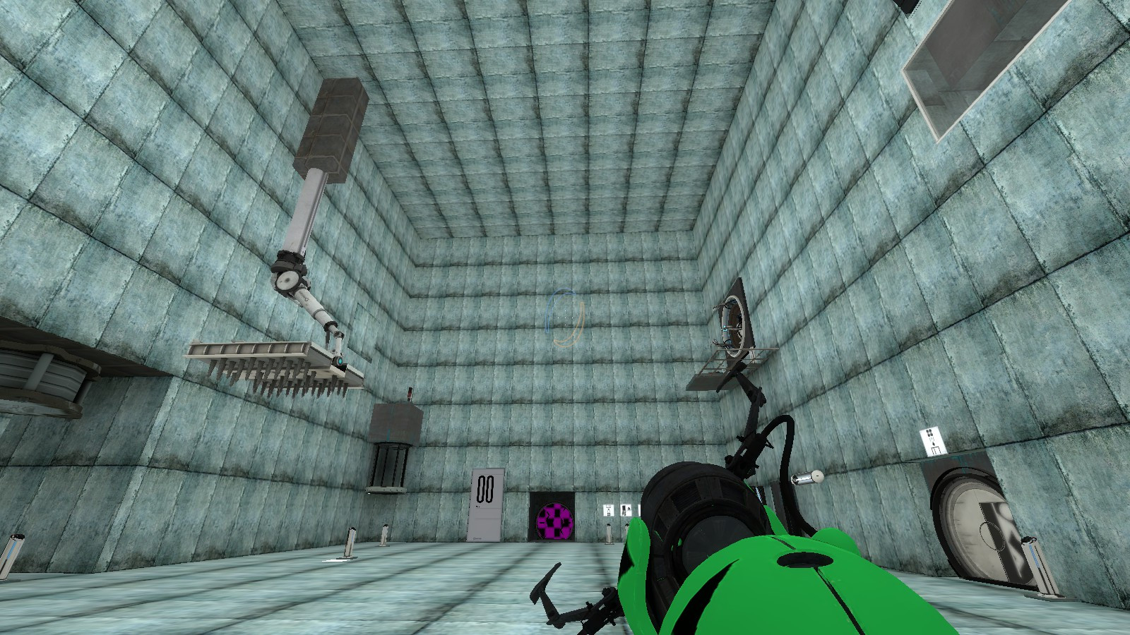 Portal 2 Blue Walls Replacement. Mod for Portal 2 | P2 Mods