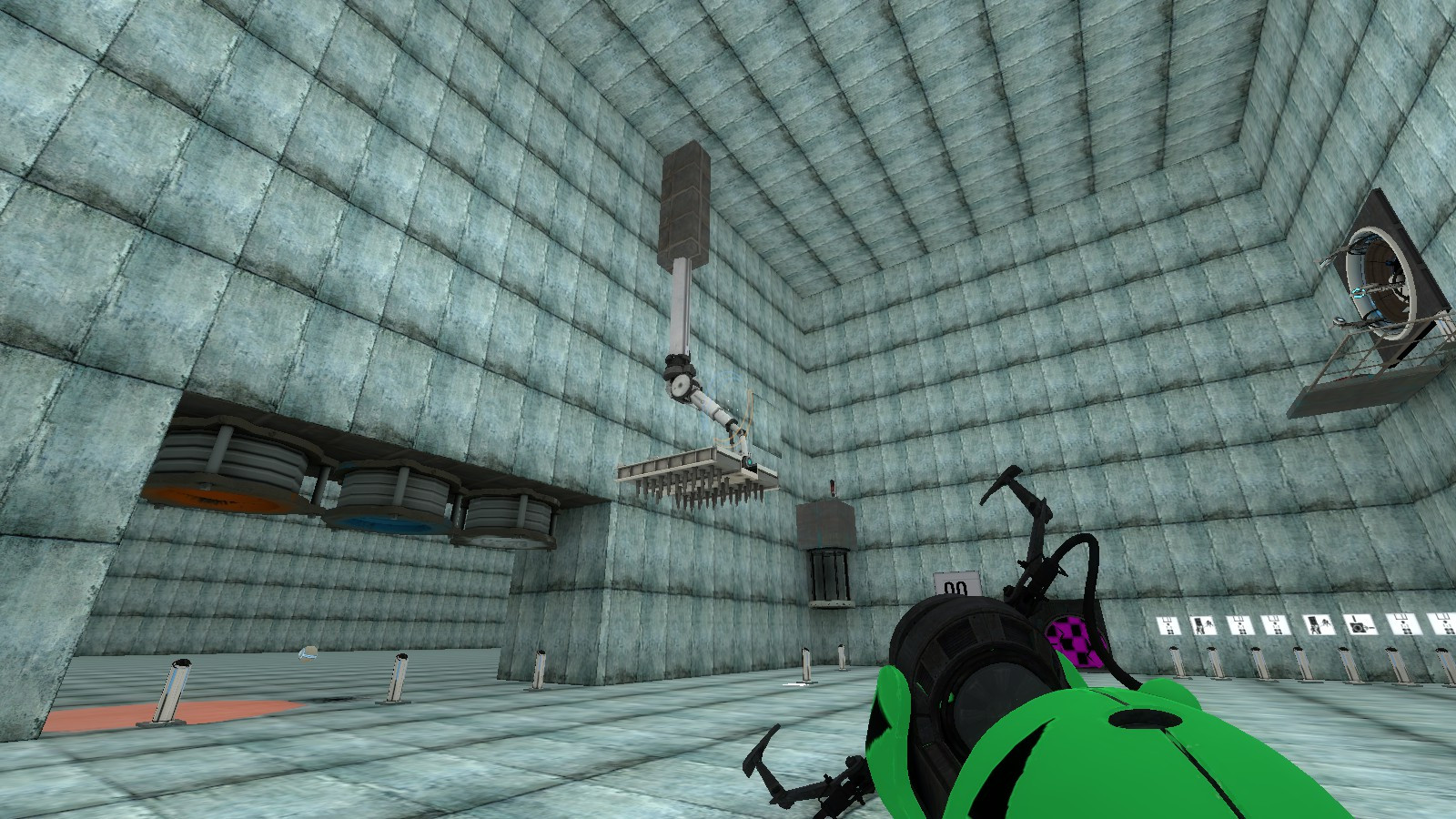 Portal 2 Blue Walls Replacement. Mod for Portal 2 | P2 Mods