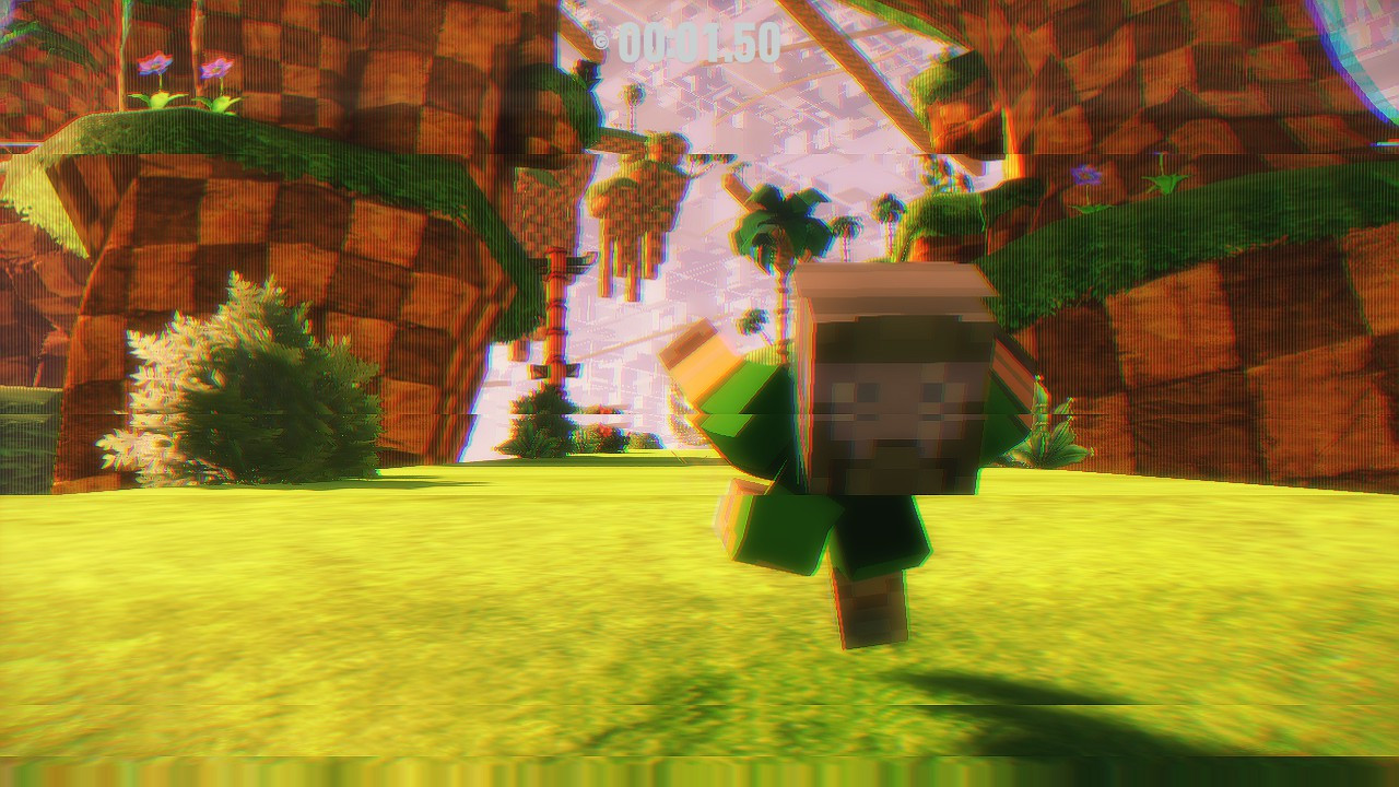 Steve with custom skins Mod for Sonic Frontiers | Frontiers Mods