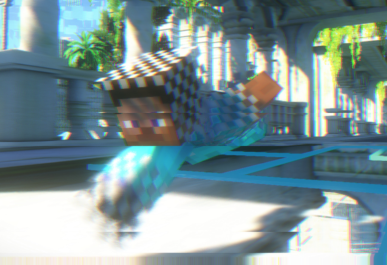 Steve with custom skins Mod for Sonic Frontiers | Frontiers Mods