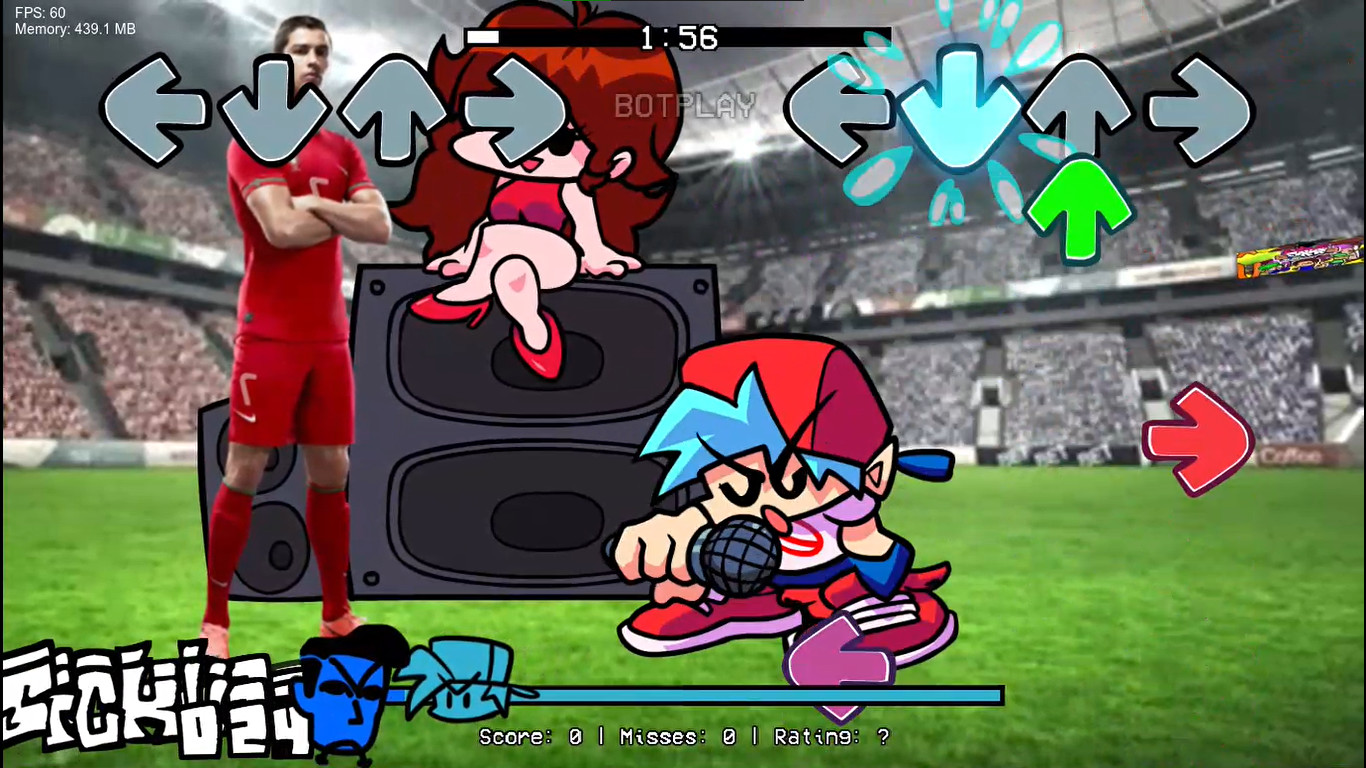 Vs Cristiano Ronaldo Mod for Friday Night Funkin' | FNF Mods