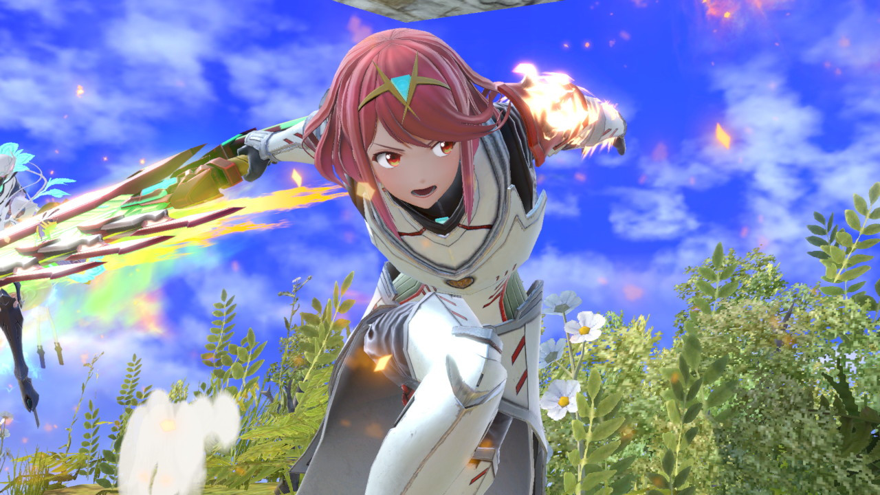 Smoldering Pyra and Silvercoat Mythra Mod for Super Smash Bros ...
