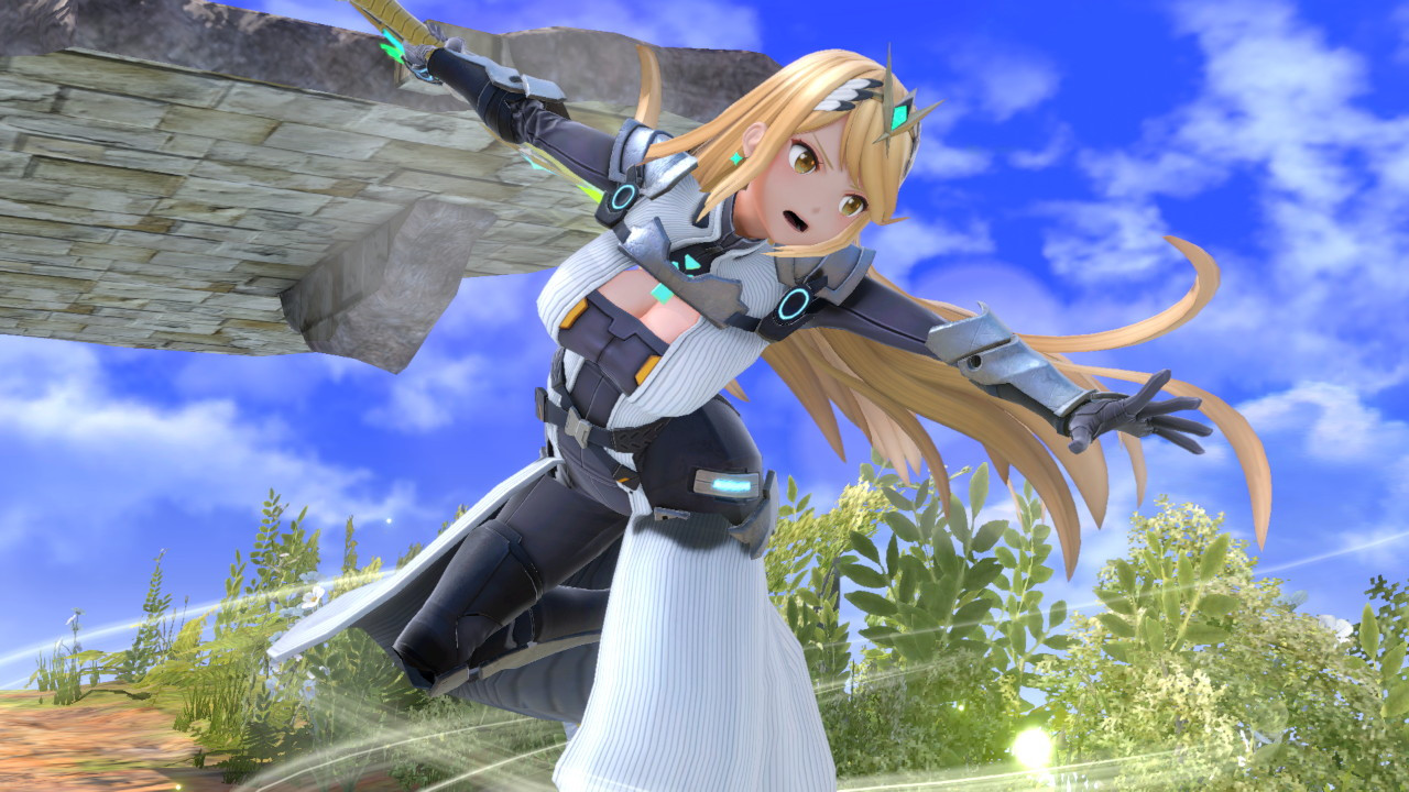 Smoldering Pyra and Silvercoat Mythra Mod for Super Smash Bros ...