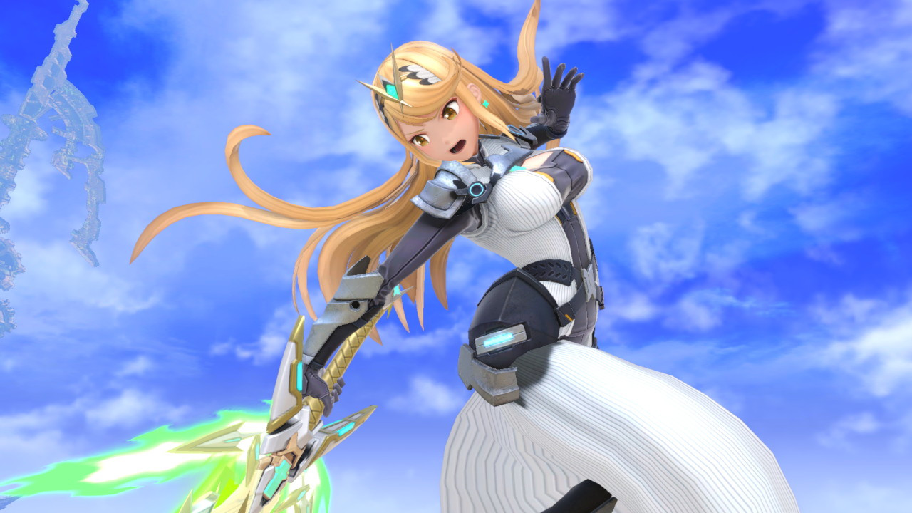 Smoldering Pyra and Silvercoat Mythra Mod for Super Smash Bros ...