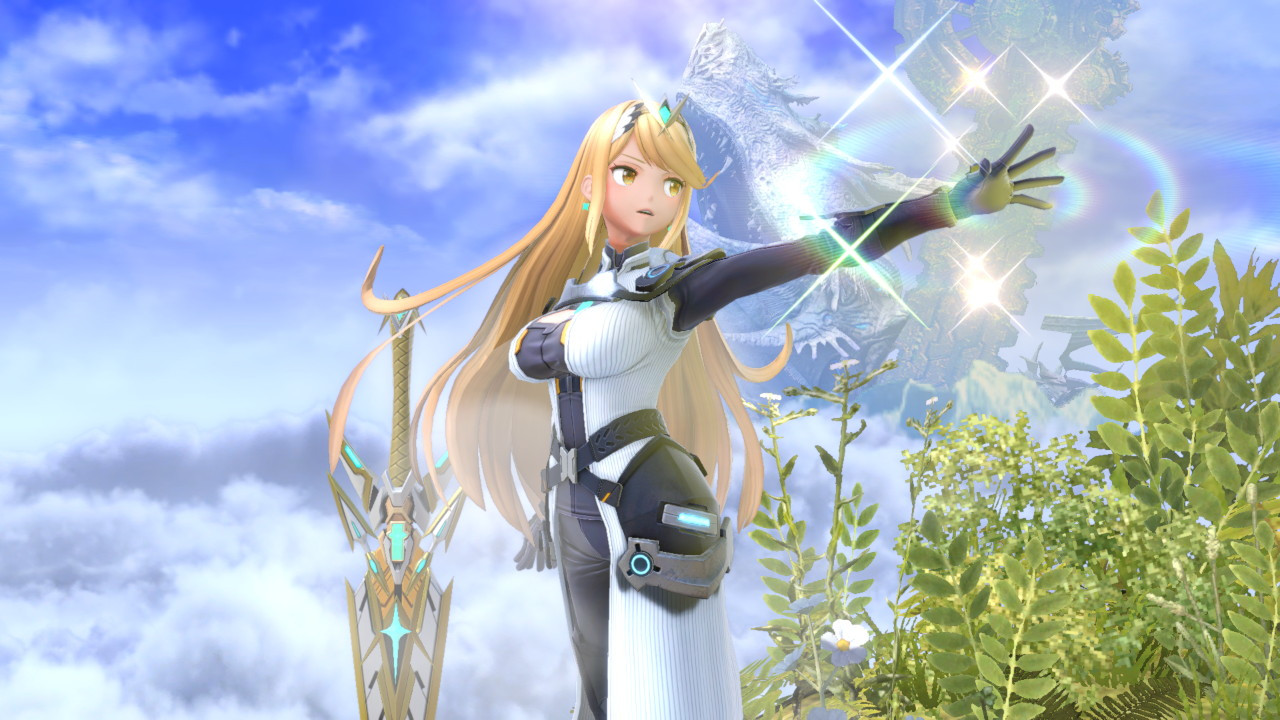 Smoldering Pyra and Silvercoat Mythra Mod for Super Smash Bros ...