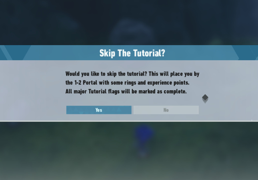 Tutorial Skip Mod for Sonic Frontiers | Frontiers Mods