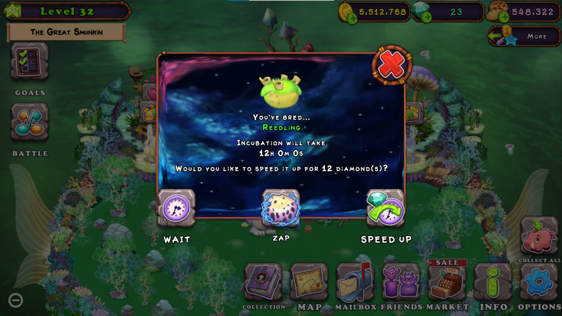 Galaxy Themed Gui [My Singing Monsters] [Mods]