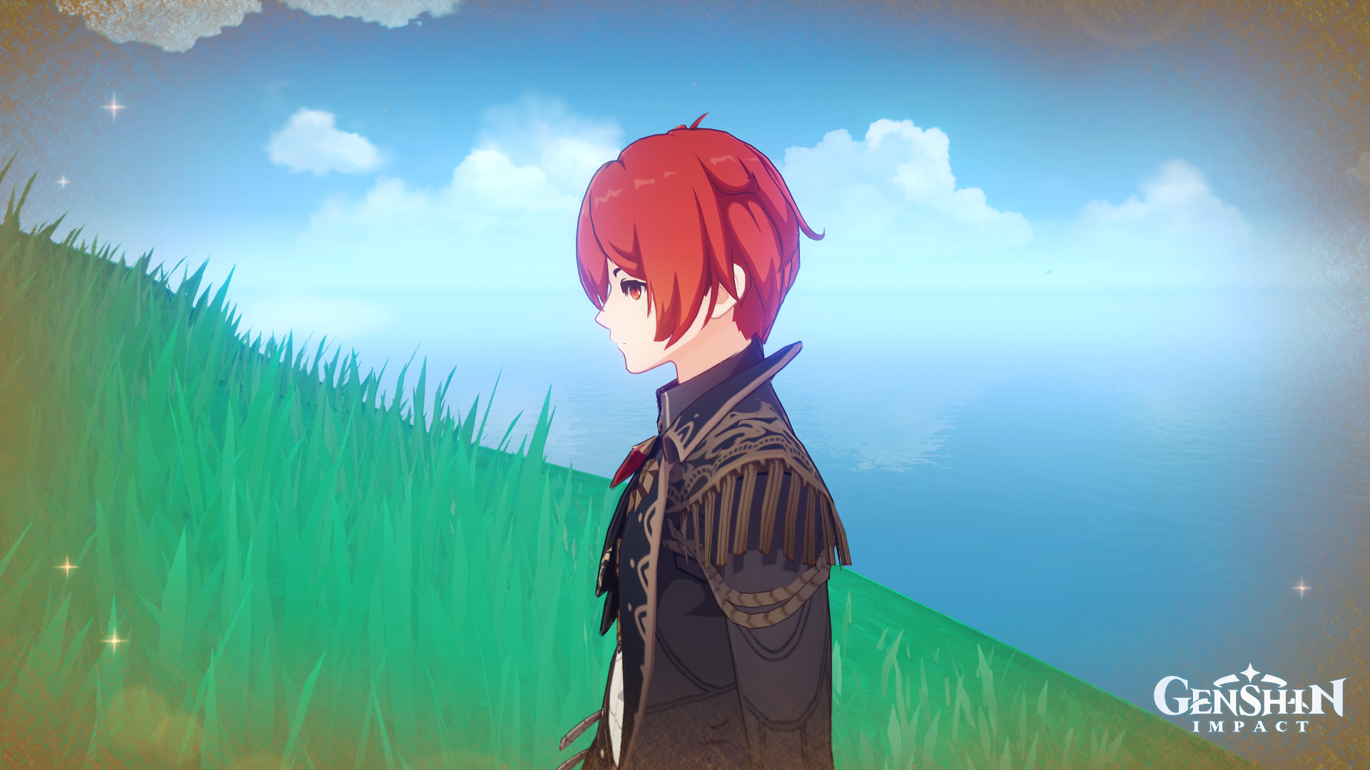 Short Hair Diluc Mod for Genshin Impact | GI Mods