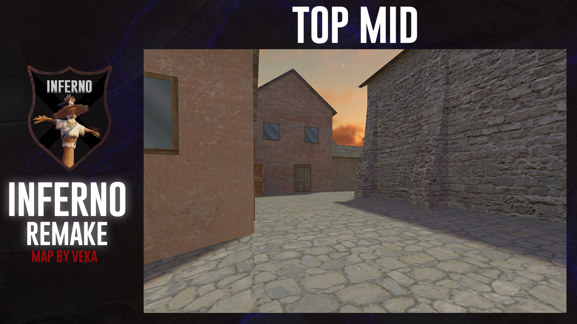 de_inferno_remake Mod for Counter-Strike 1.6 | CS1.6 Mods