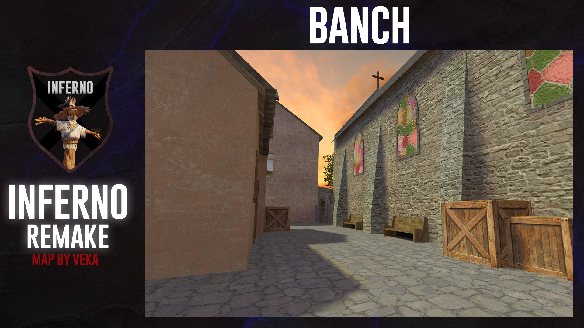 de_inferno_remake Mod for Counter-Strike 1.6 | CS1.6 Mods