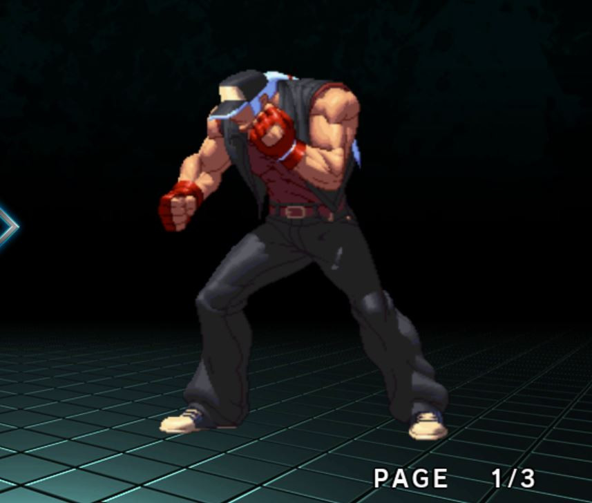 Terry Color 2 Blue [The King of Fighters XV] [Mods]