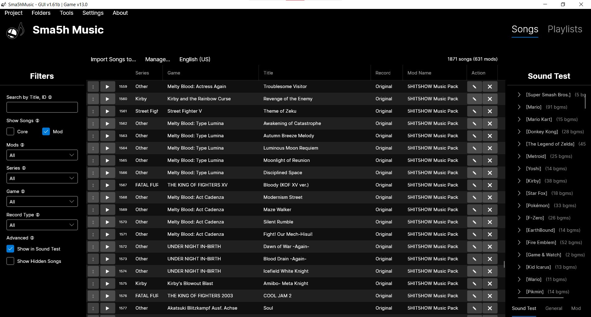 G4RB4GE 2: 5HIT5HOW Music Pack Mod for Super Smash Bros. Ultimate ...
