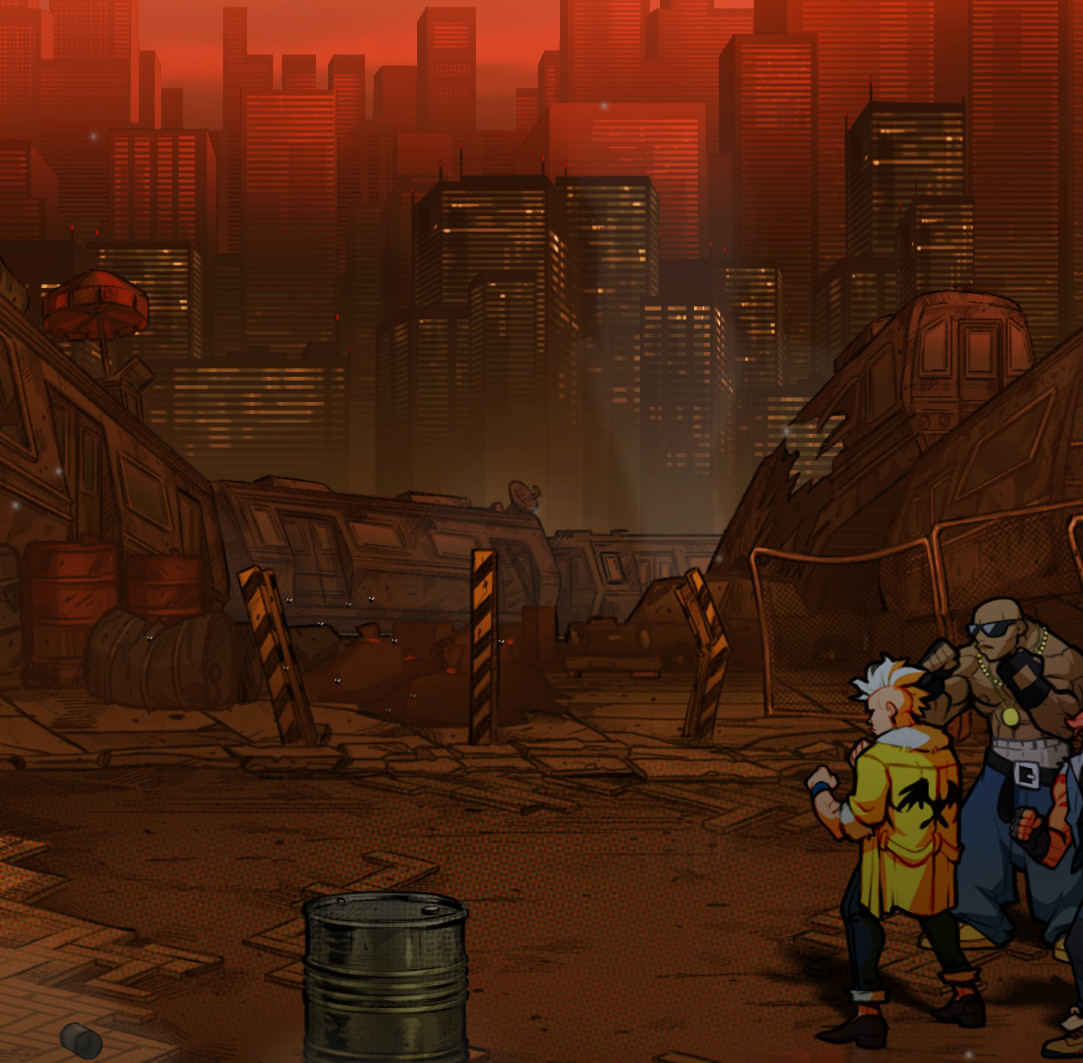 Sunset Stage 1 Mod for Streets of Rage 4 | SOR4 Mods