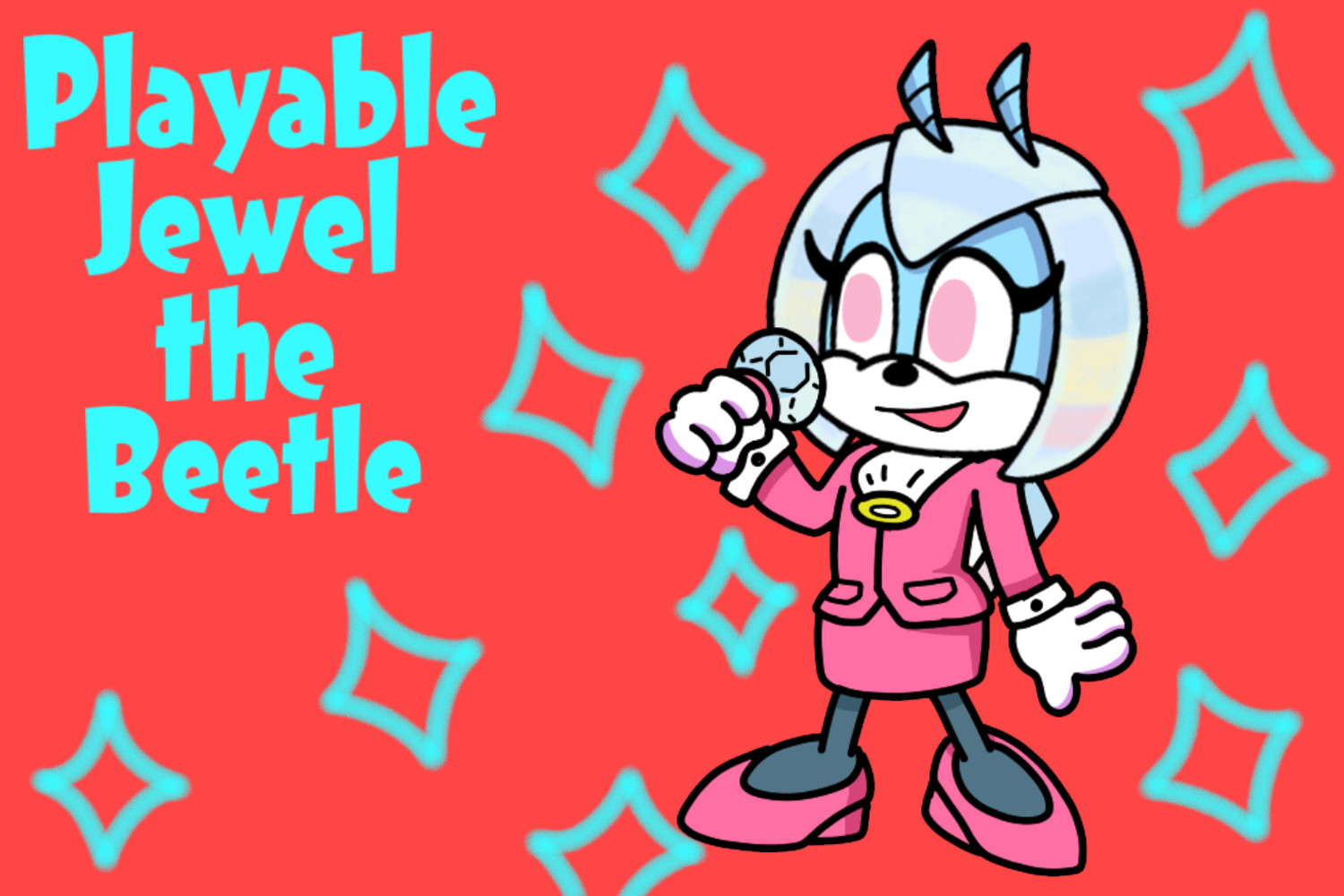 Playable Jewel Mod for Friday Night Funkin' | FNF Mods