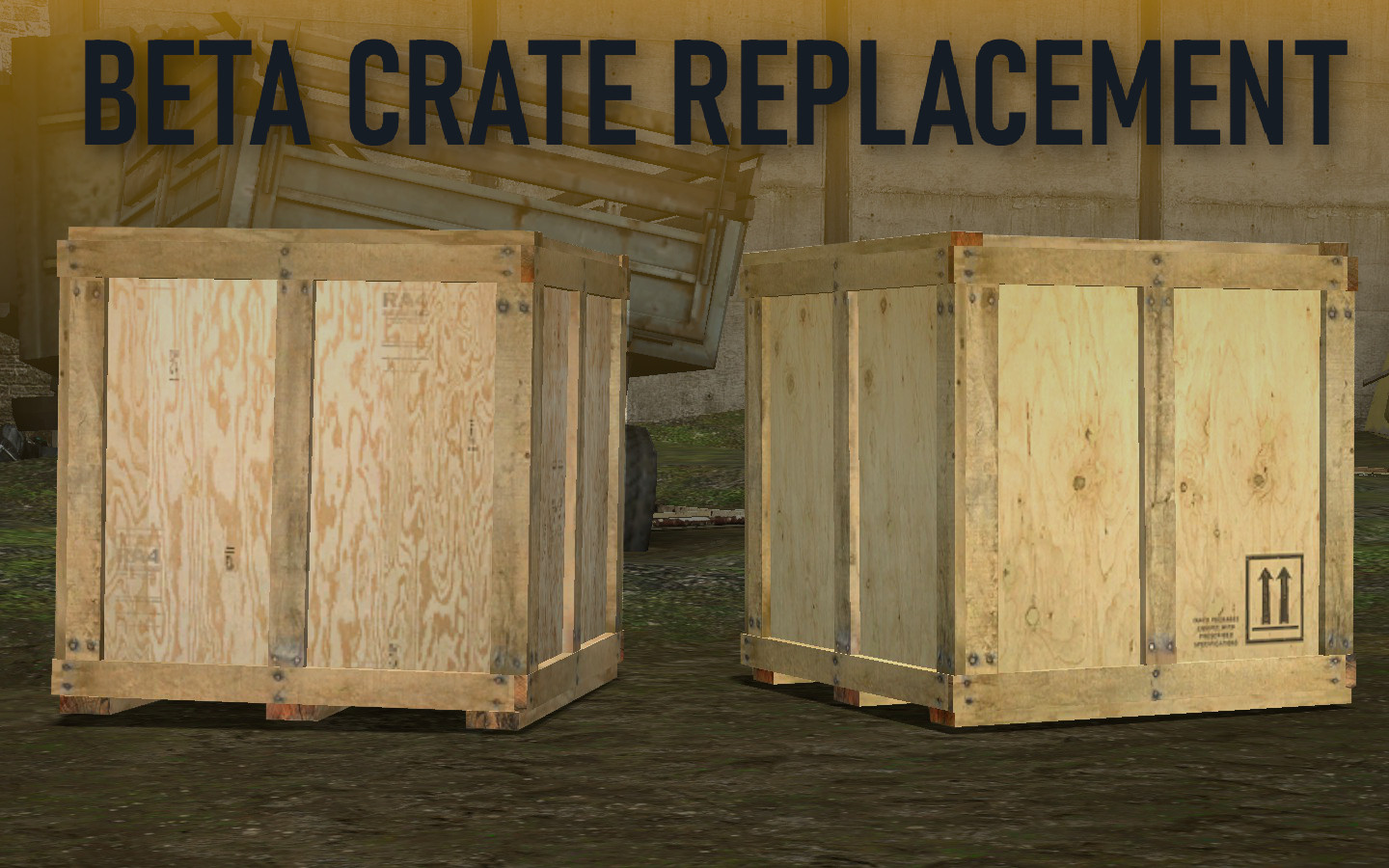 Beta Crate Replacement Mod for Half-Life 2 | HL2 Mods