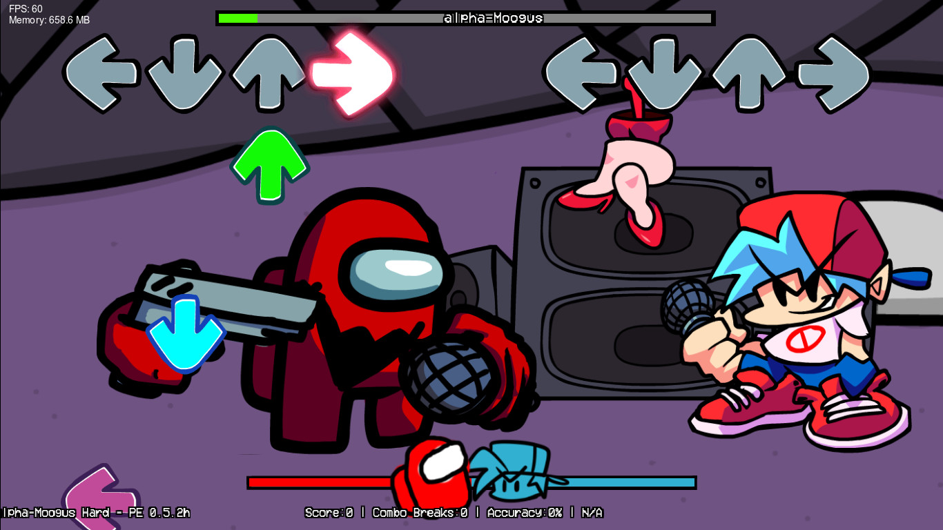 Vs Alpha Impostor Mod for Friday Night Funkin' | FNF Mods