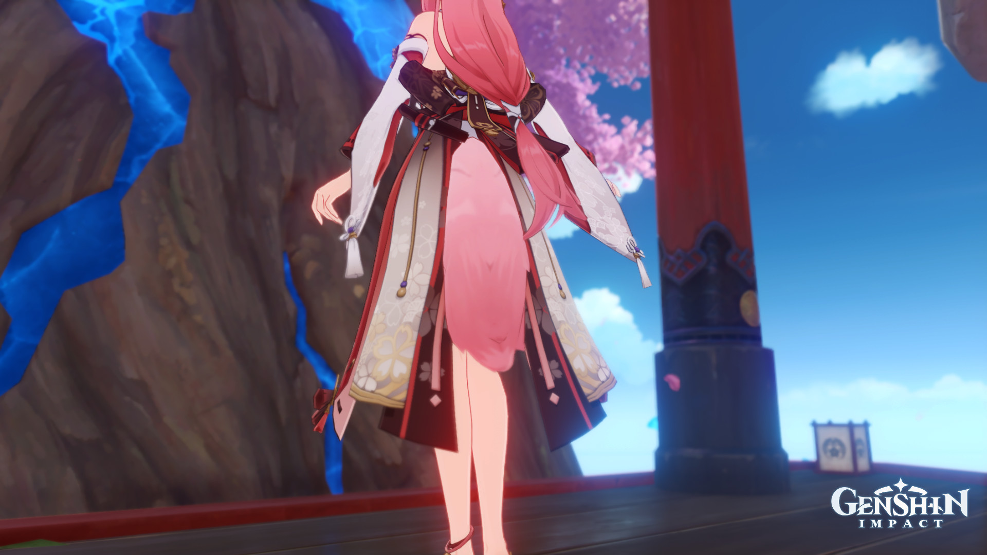 Yae Miko With a Tail Mod for Genshin Impact | GI Mods