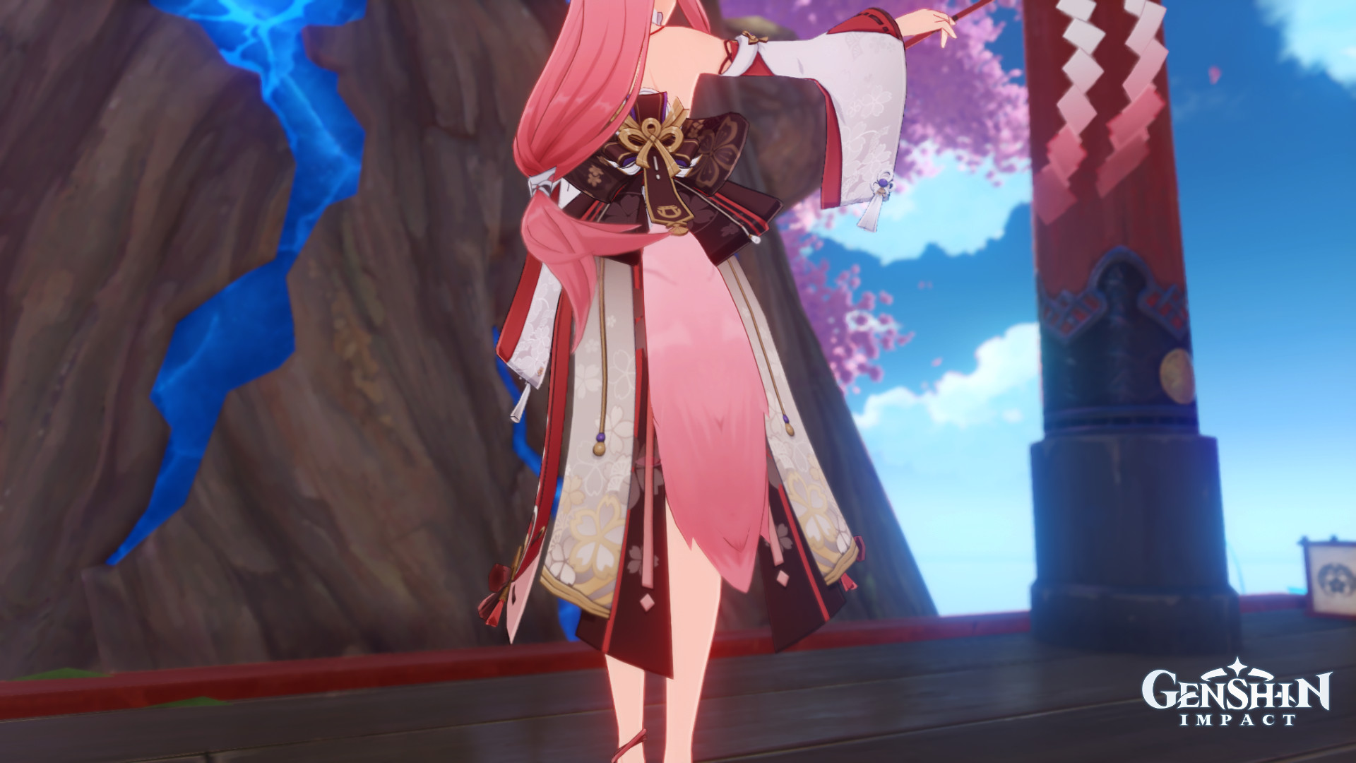 Yae Miko With a Tail Mod for Genshin Impact | GI Mods