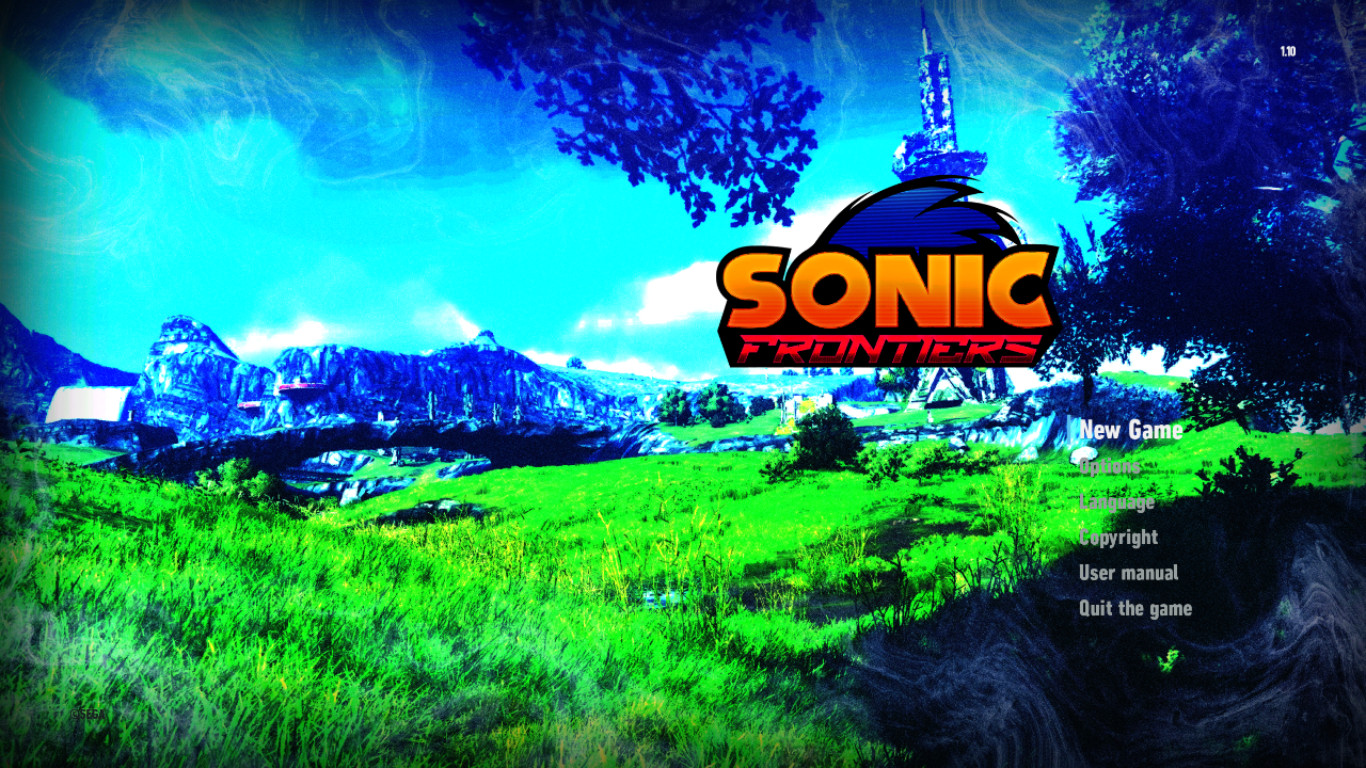 Title Screen Art by LameLev Mod for Sonic Frontiers | Frontiers Mods