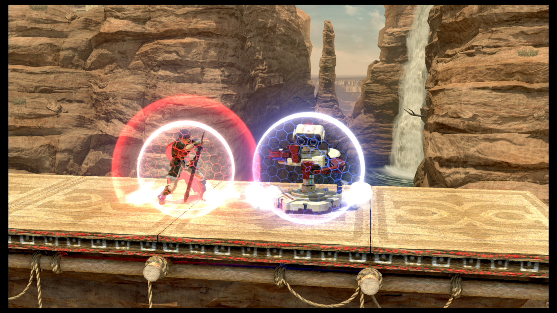 Hexagon pattern shield Mod for Super Smash Bros. Ultimate | SSBU Mods