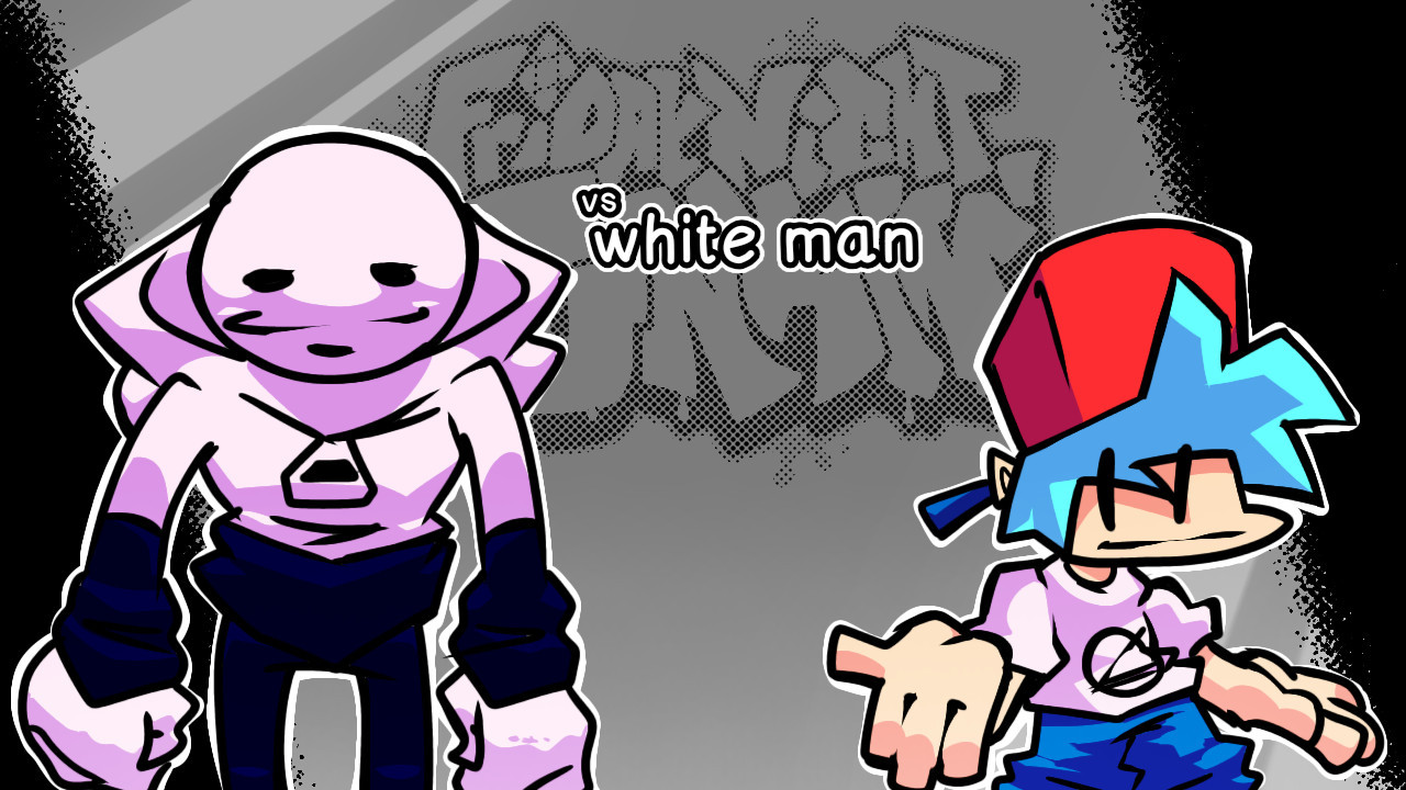 Friday night funkin Vs White man [Friday Night Funkin'] [Mods]