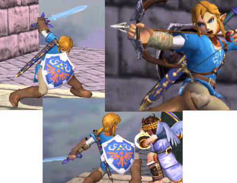 Link BOTW (SSBU) [Super Smash Bros. (3DS)] [Mods]