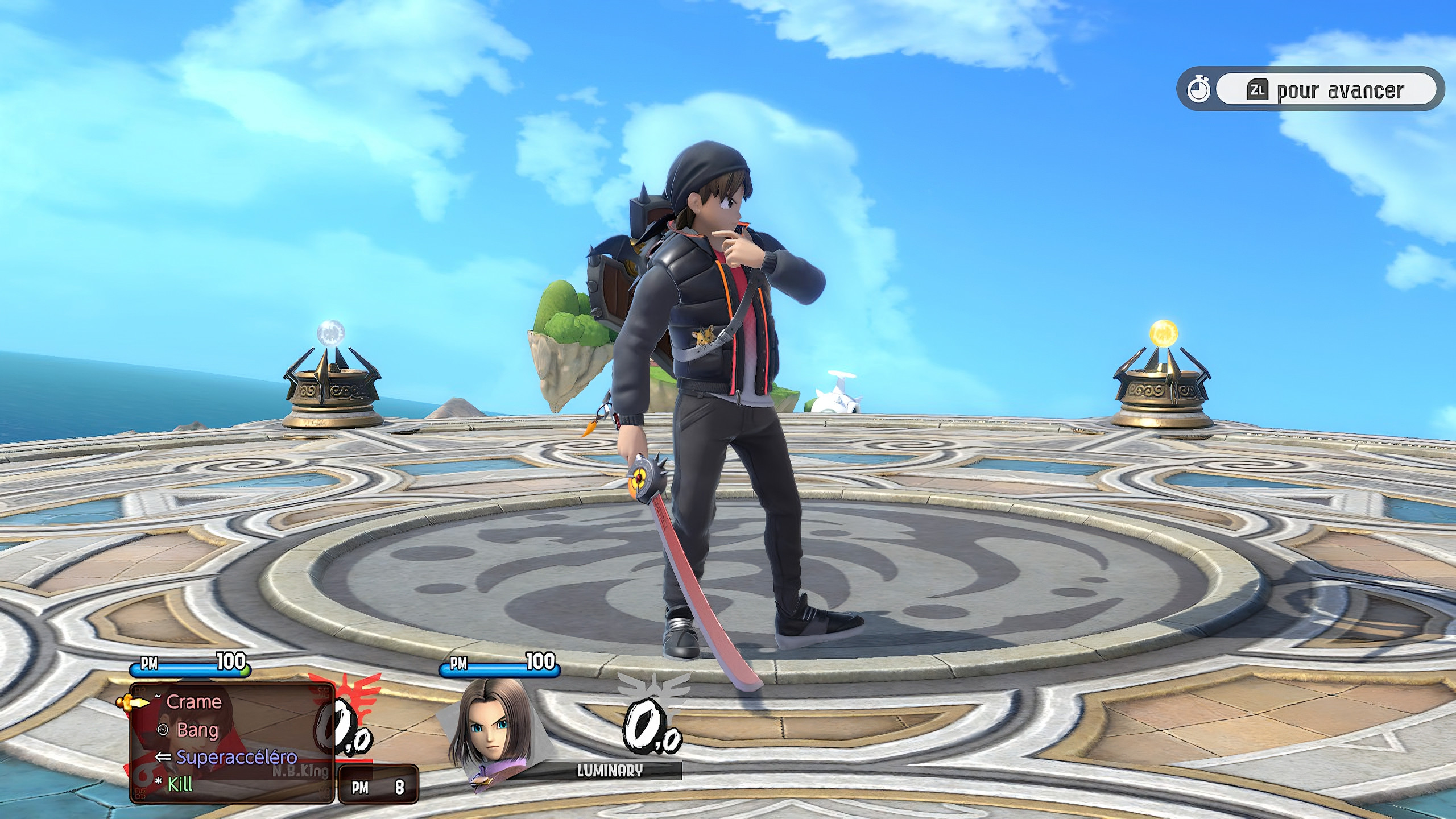 Hero - Colorful spell symbols [Super Smash Bros. Ultimate] [Mods]