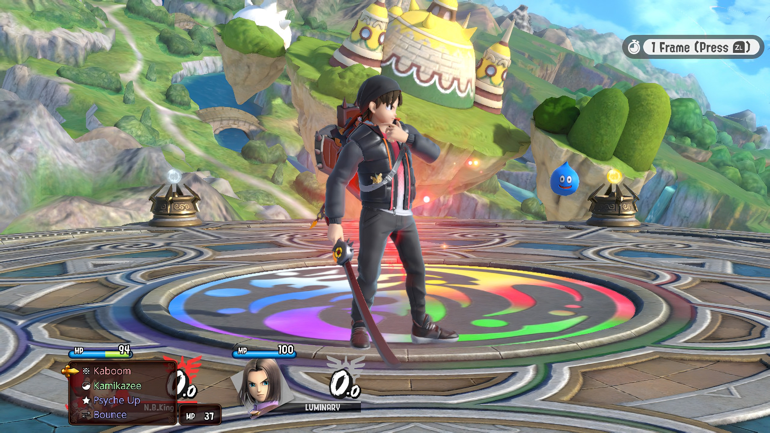 Hero - Colorful spell symbols [Super Smash Bros. Ultimate] [Mods]