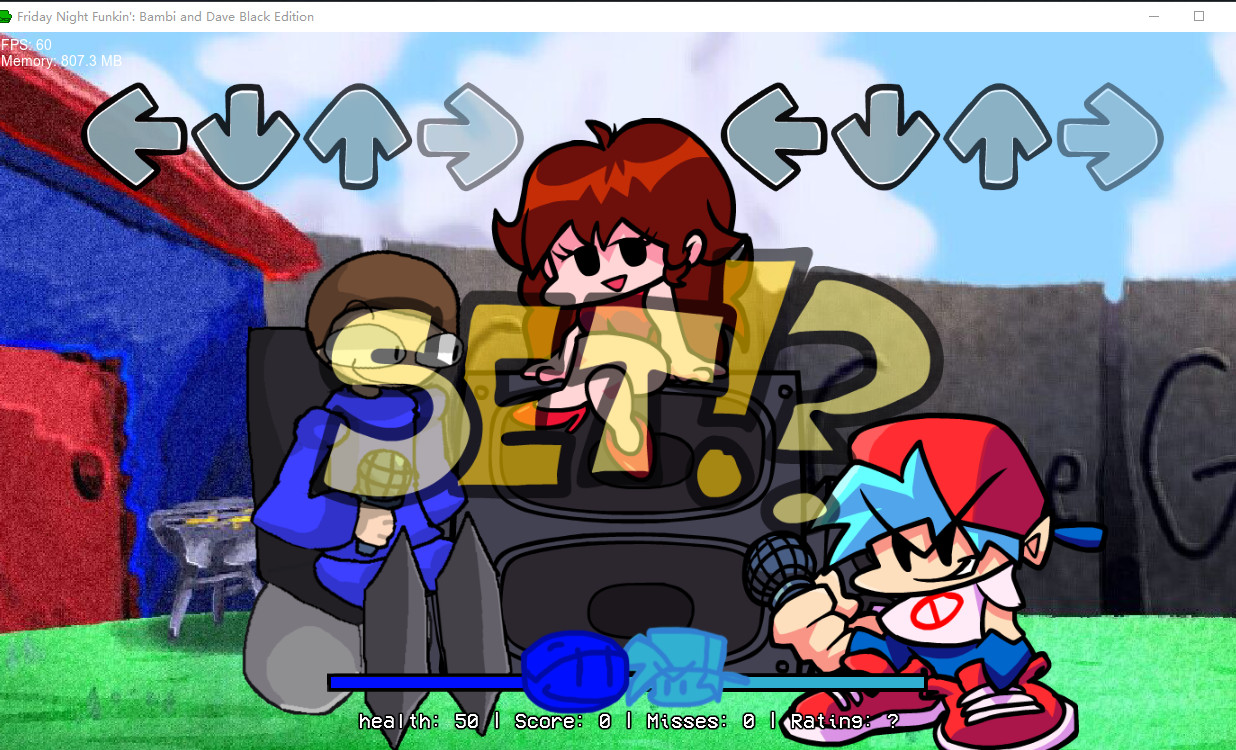 vs dave and bambi:black edition（demo) Mod for Friday Night Funkin ...