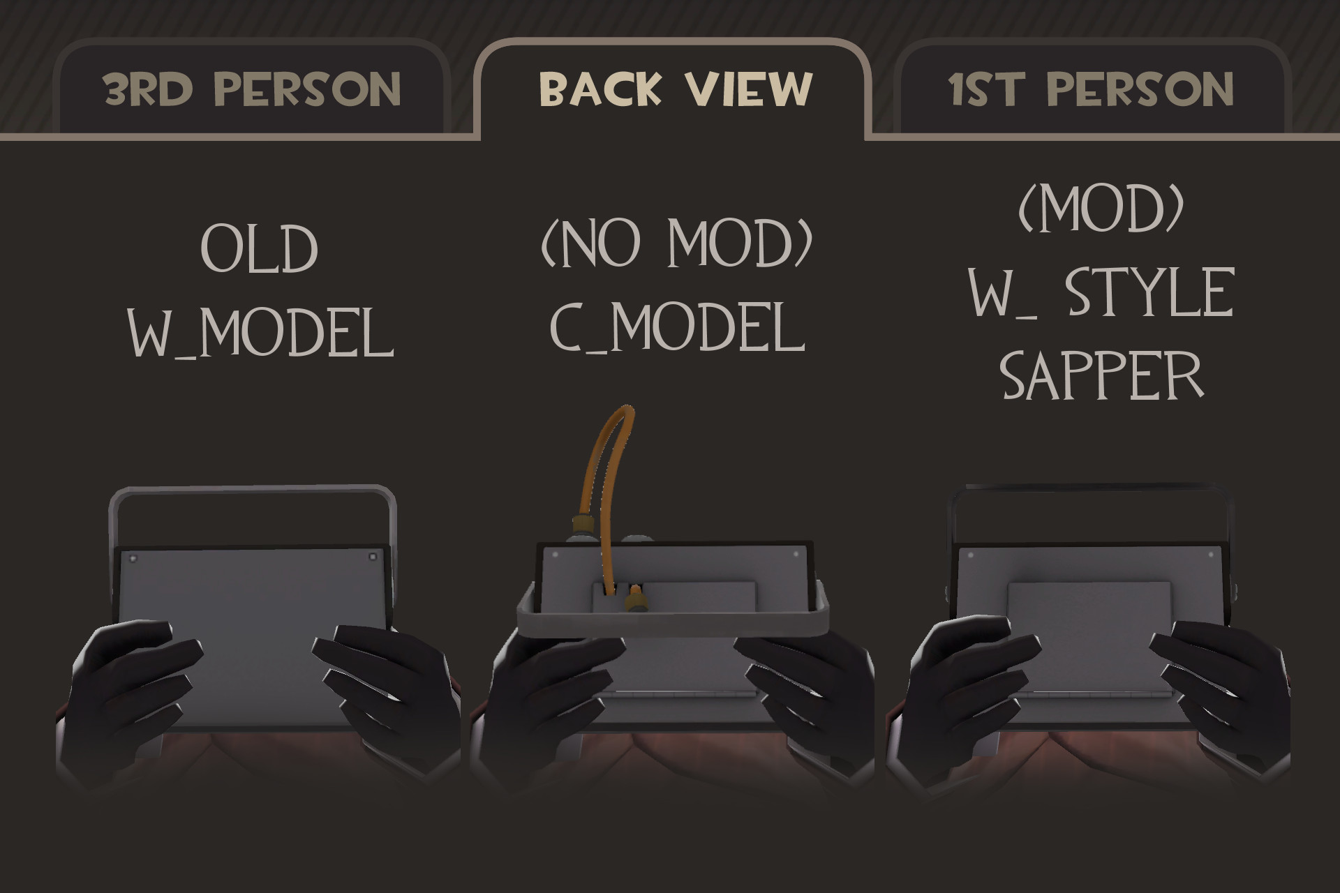 W_ style sapper Mod for Team Fortress 2 | TF2 Mods