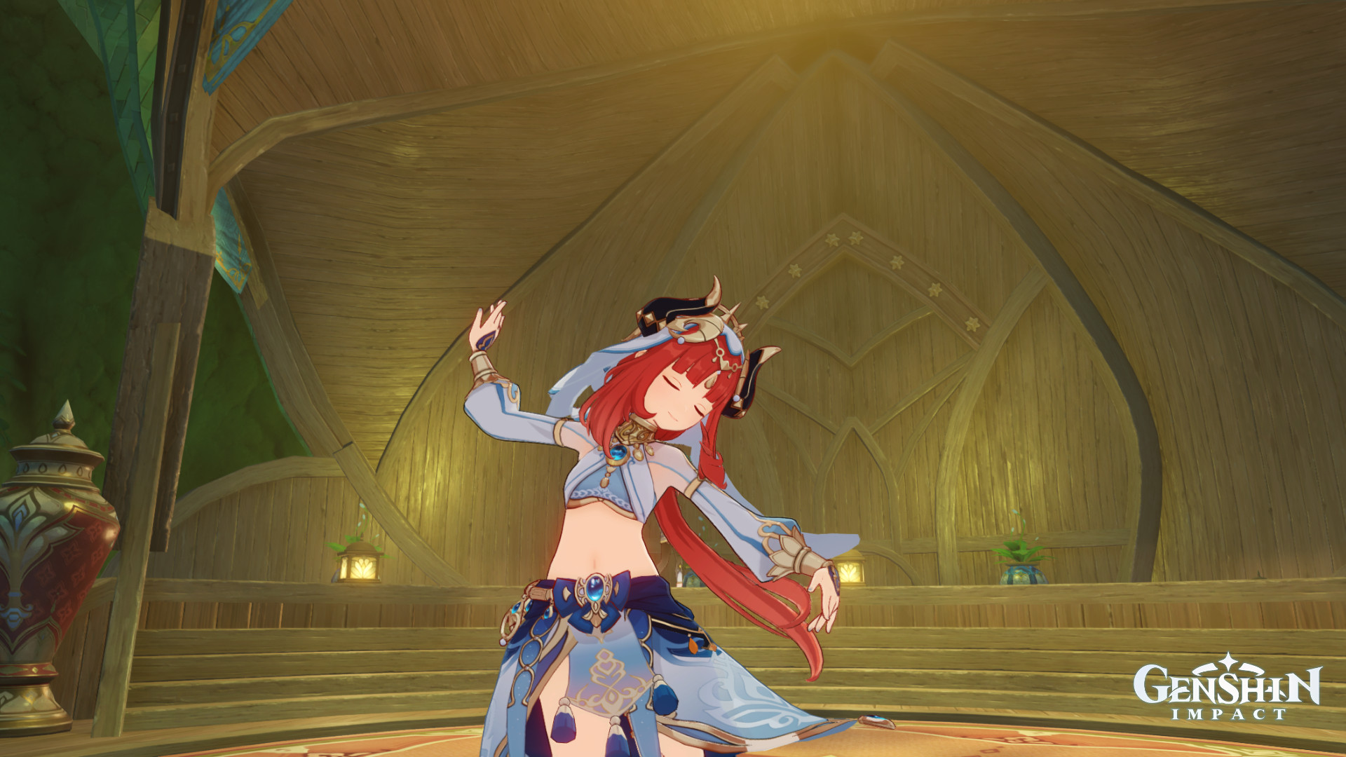 Splash Art Nilou - Belly Nilou Mod for Genshin Impact | GI Mods