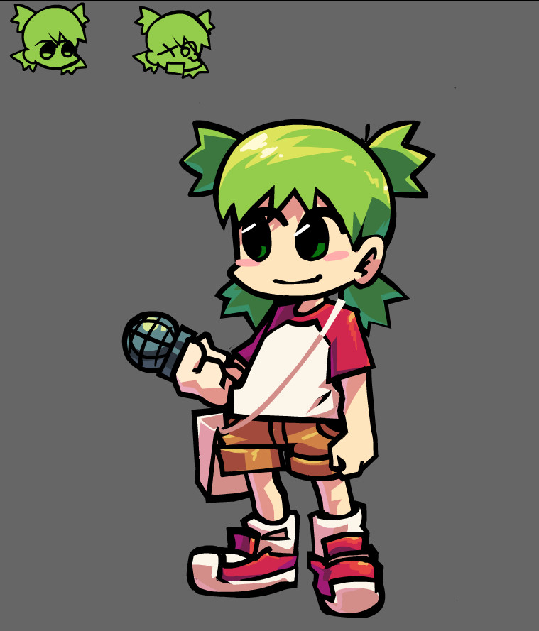 FNF Yotsuba Assets Mod for Friday Night Funkin' | FNF Mods