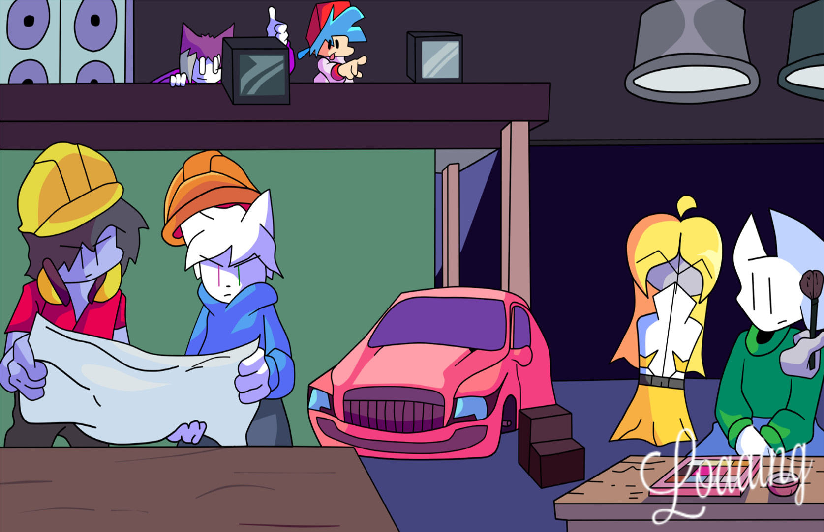 FNF Great Trio 1.0 Full Mod [Friday Night Funkin'] [Mods]