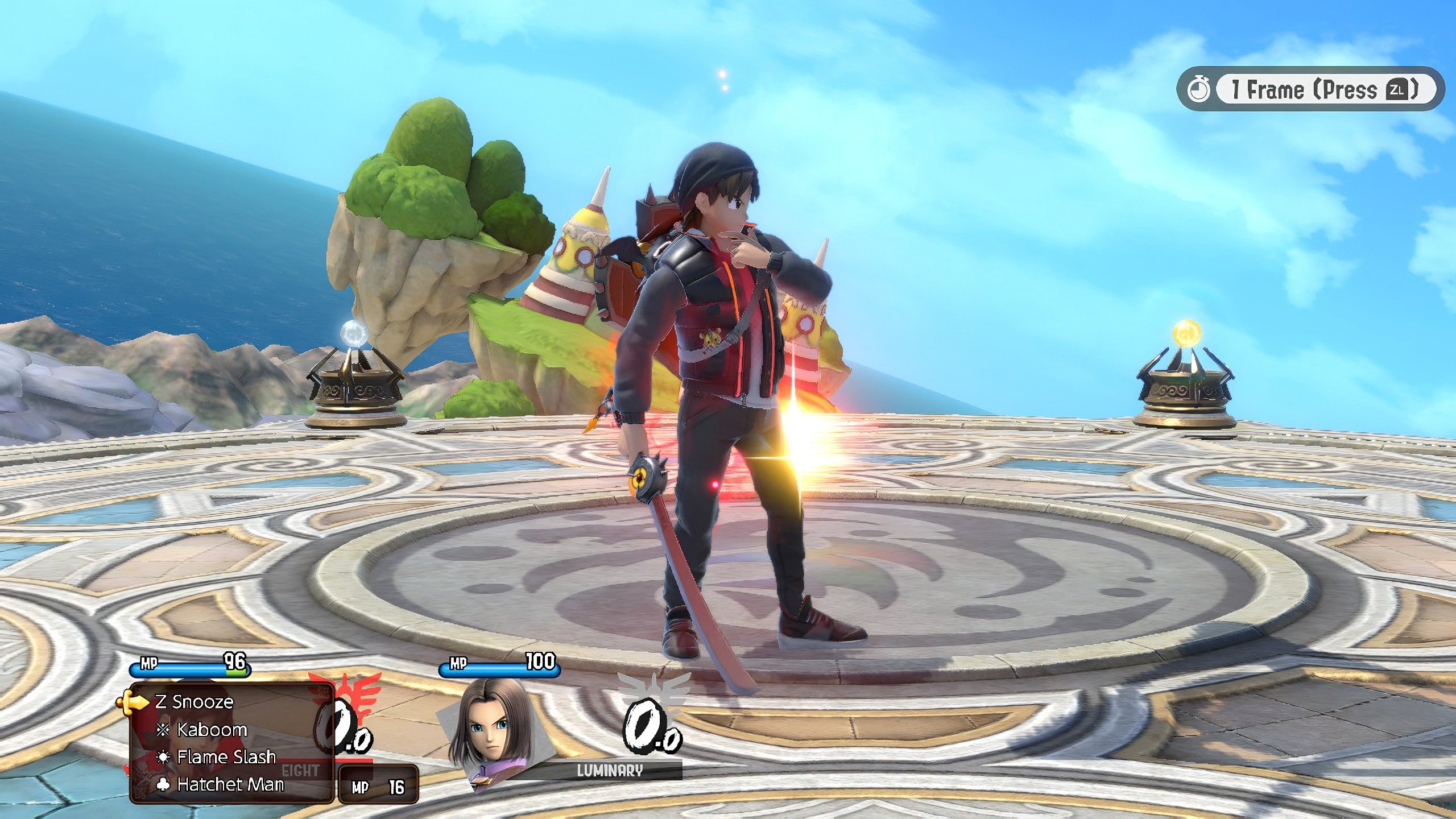 Hero - Colorful spell symbols [Super Smash Bros. Ultimate] [Mods]
