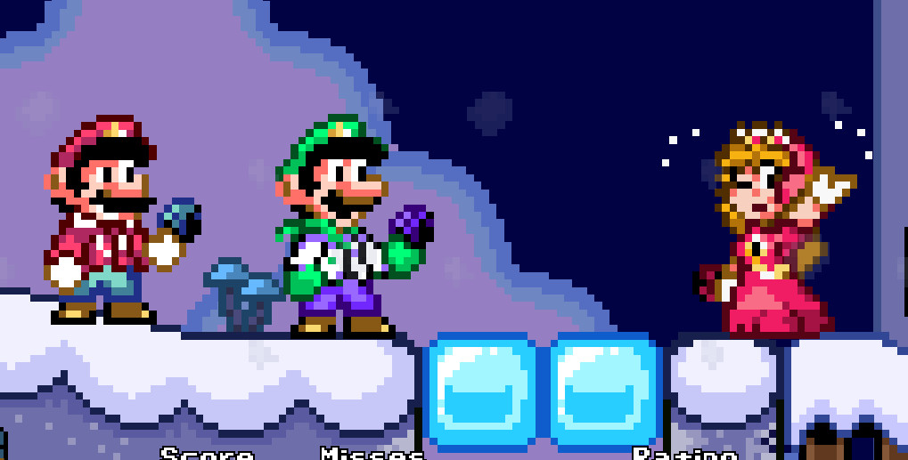 Friday Night World (SMW style) Mod for Friday Night Funkin' | FNF Mods