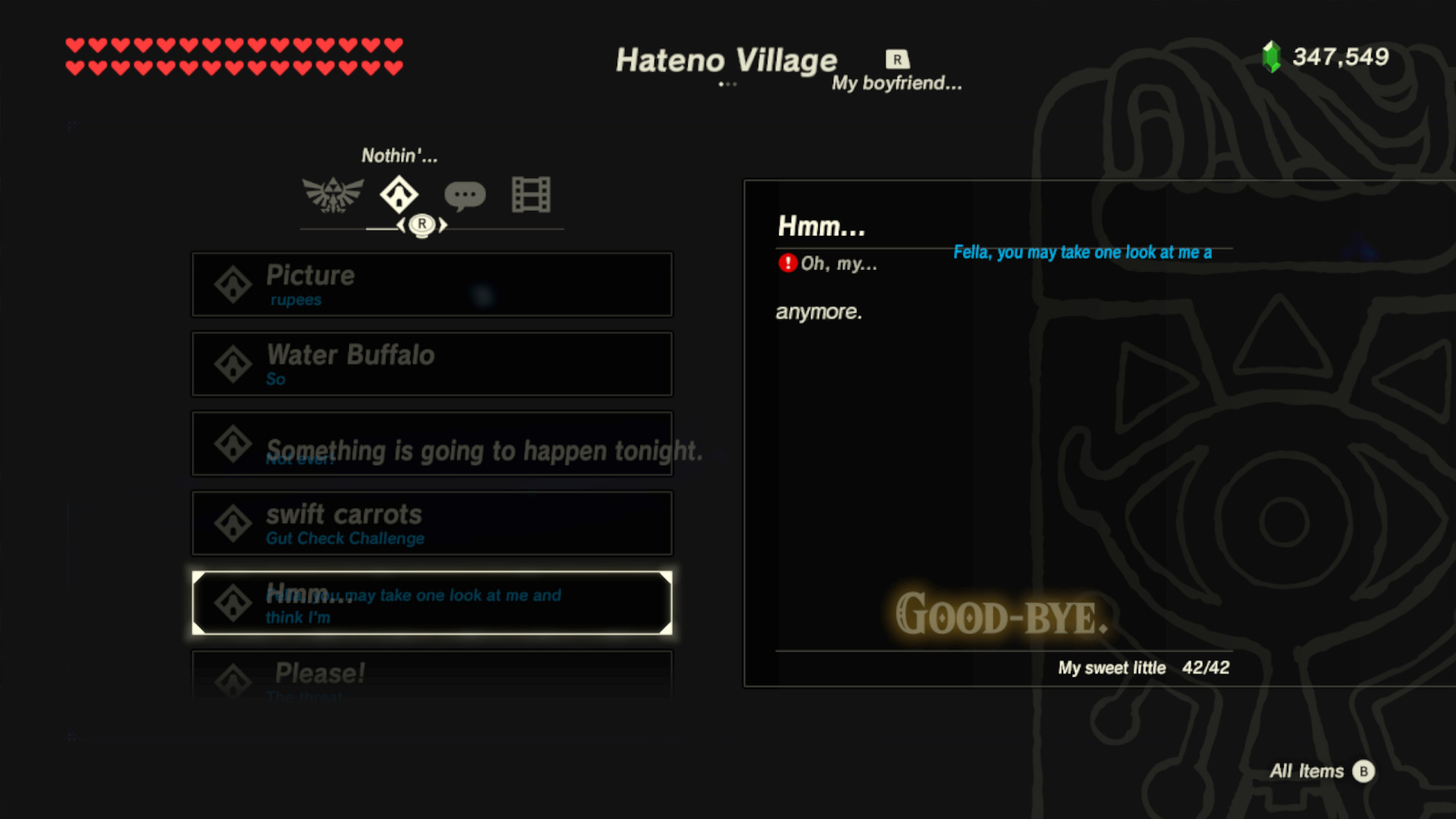 Text Randomizer Mod for The Legend of Zelda: Breath of the Wild (WiiU ...
