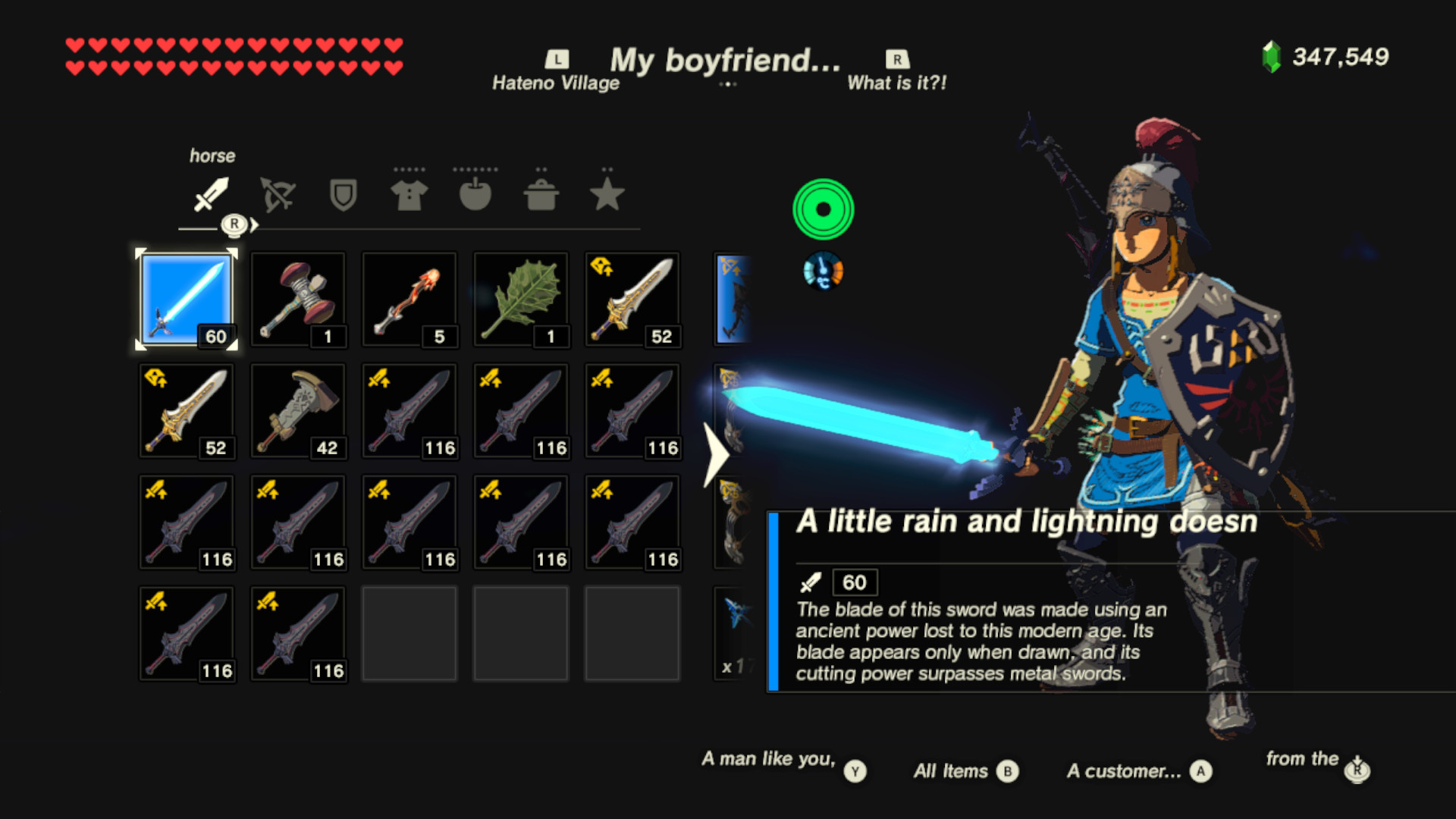 Text Randomizer Mod for The Legend of Zelda: Breath of the Wild (WiiU ...