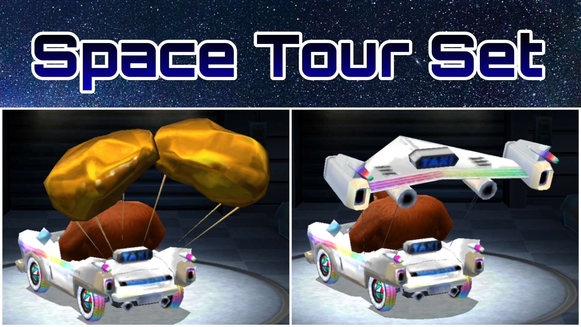 Space Tour Set [Mario Kart 7] [Mods]
