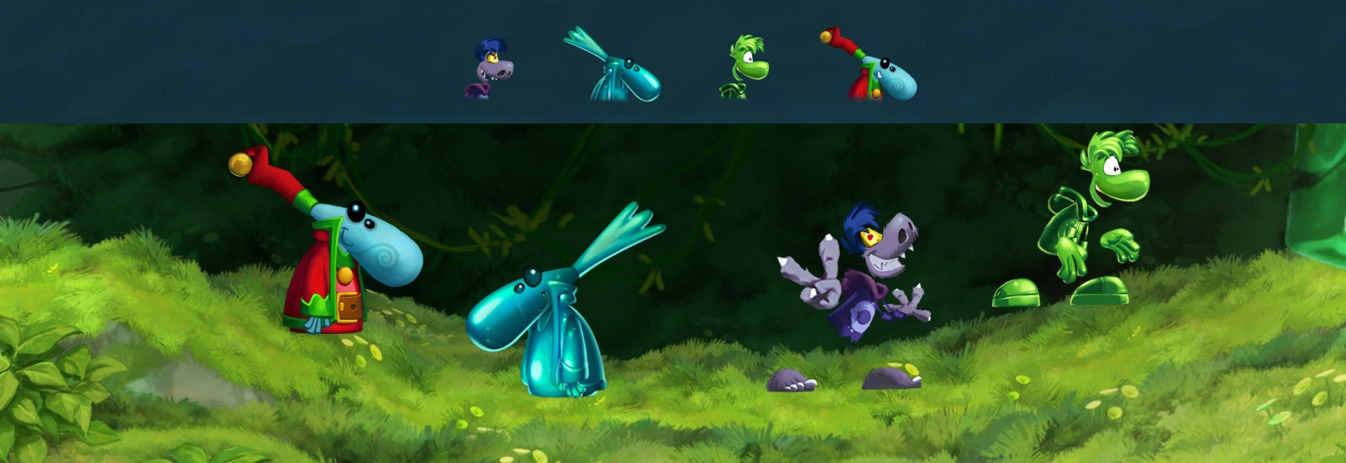 Rayman Fiesta Run skins collection Mod for Rayman Origins | RO Mods