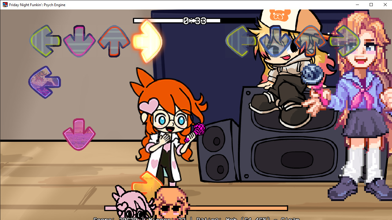 Playable Senpai Girl For Pysch engine Mod for Friday Night Funkin ...