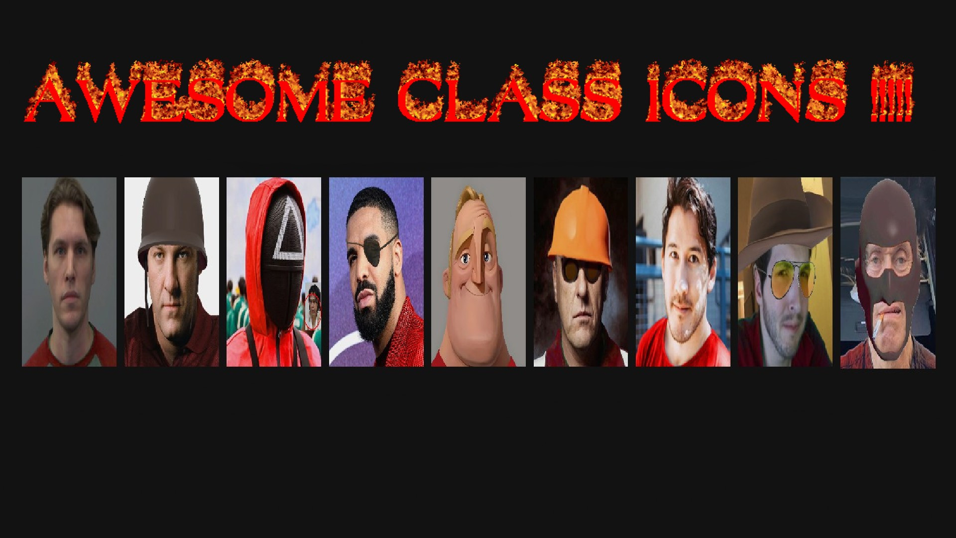 awesome class icons !!! Mod for Team Fortress 2 | TF2 Mods