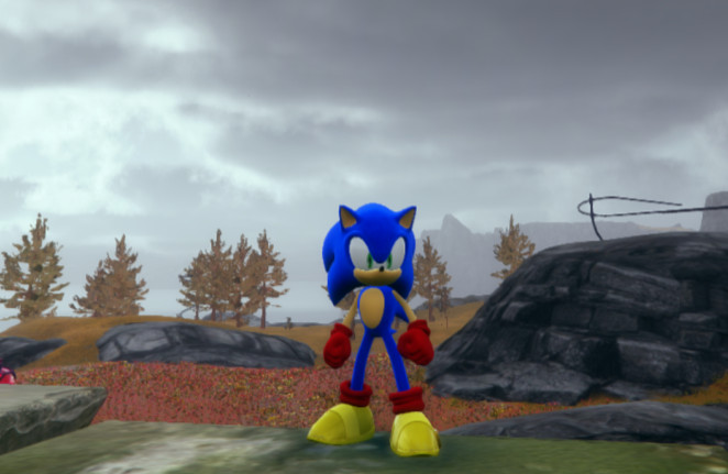 Sonic but hes flash Mod for Sonic Frontiers | Frontiers Mods