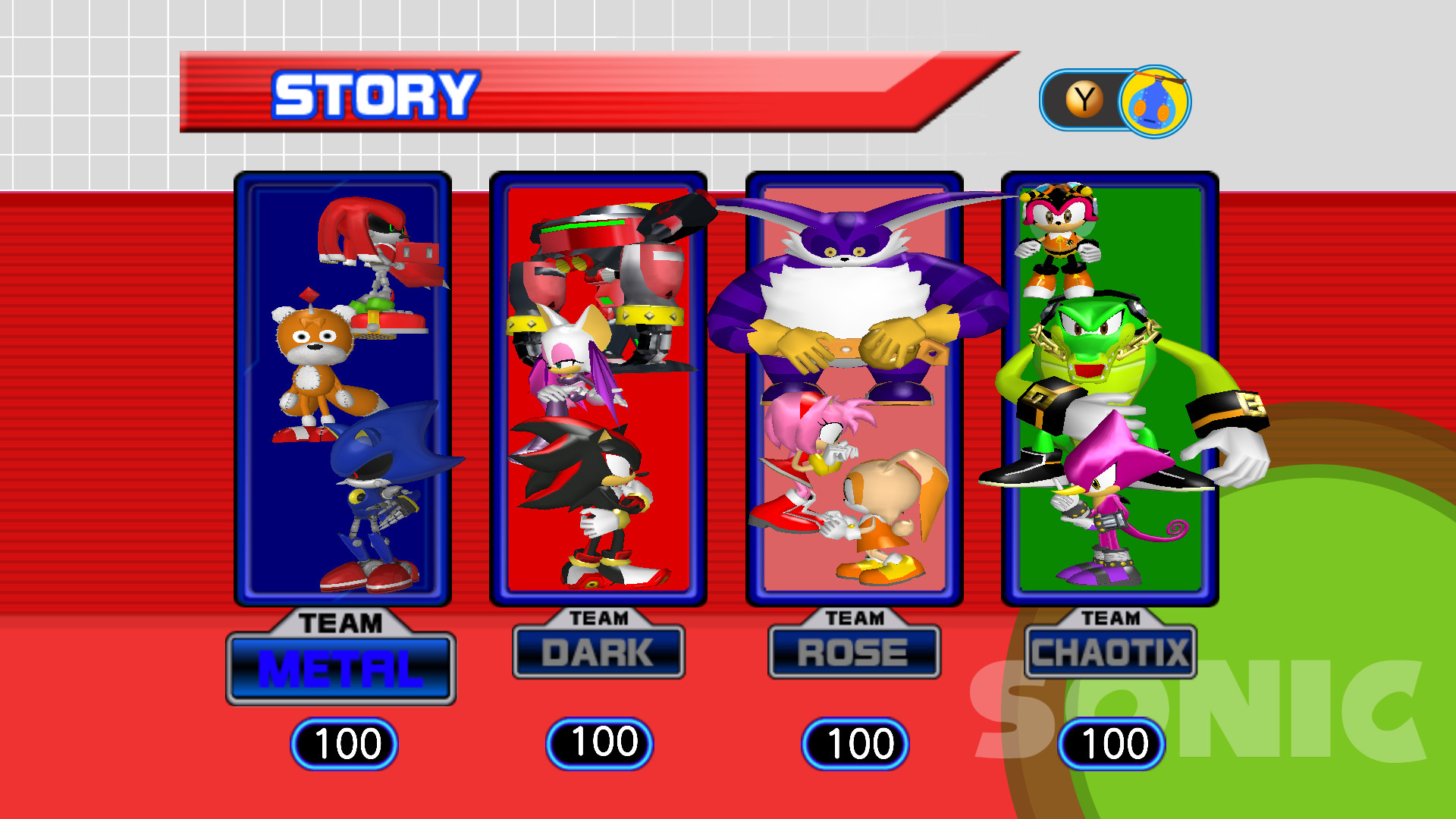 Team Metal Mod for Sonic Heroes | SH Mods