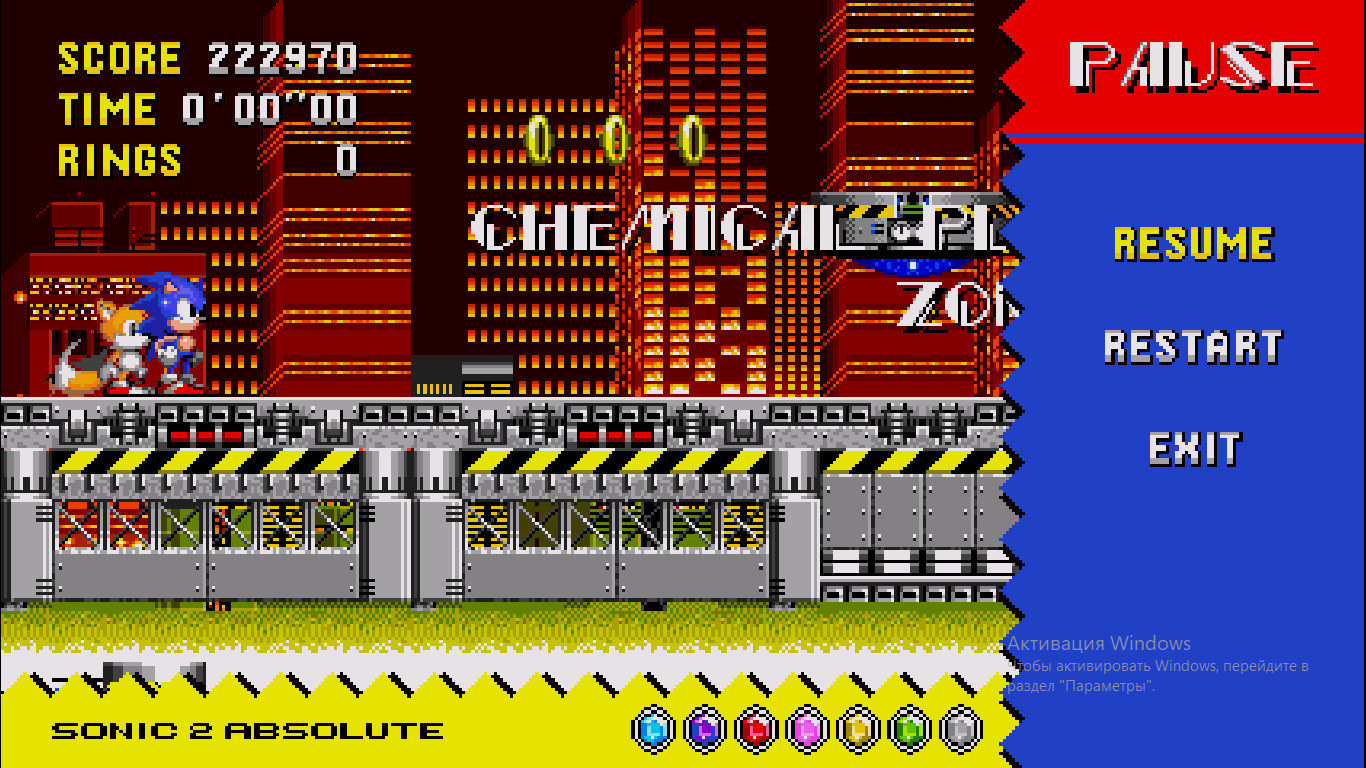 Sonic 1 font in Sonic 2 Mod for Sonic The Hedgehog 2 Absolute | S2A Mods