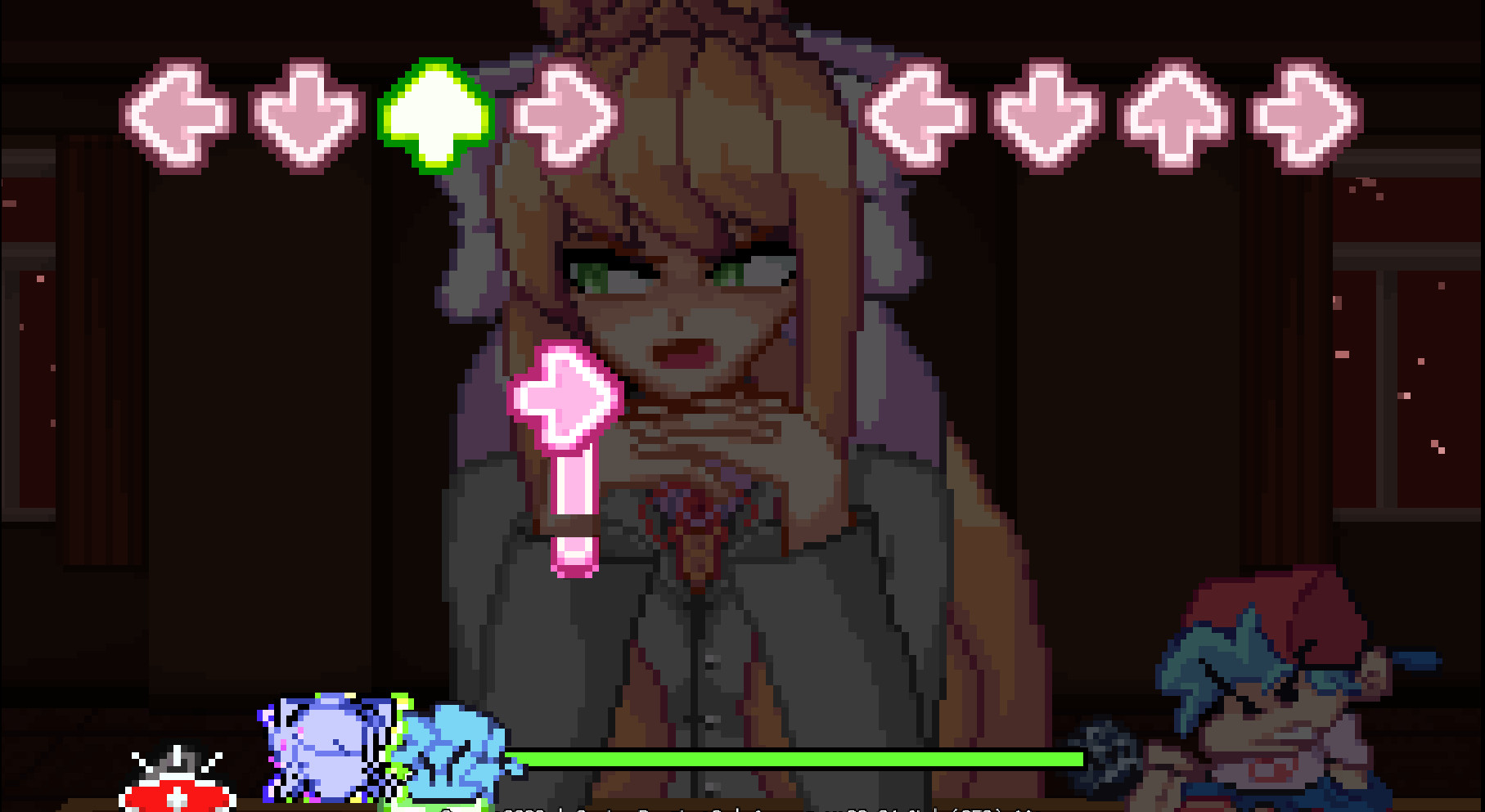 Doki Doki takeover REBOOTED! Mod for Friday Night Funkin' | FNF Mods