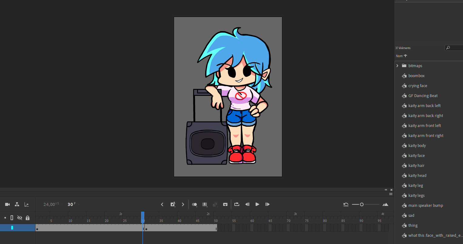 VS Whitty Week Kaity fanmade fla file [Friday Night Funkin'] [Mods]