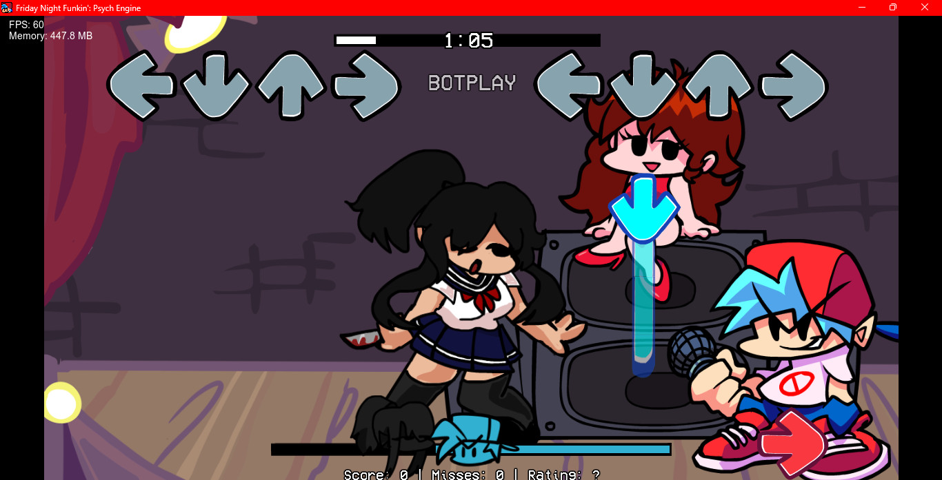 AyanoAishi from yandere simulator but opponent+fla Mod for Friday Night ...