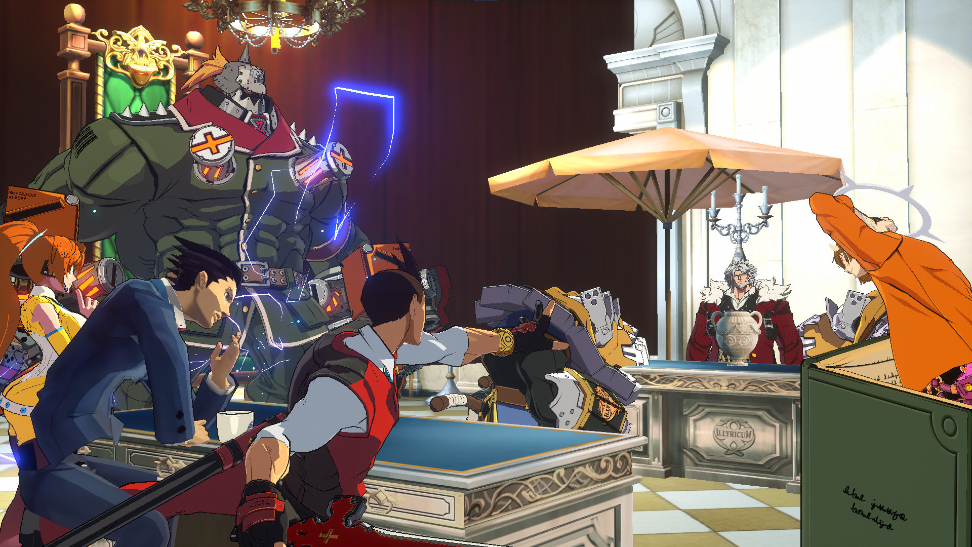 Apollo Justice Ky Kiske Mod for GUILTY GEAR -STRIVE- | GGST Mods