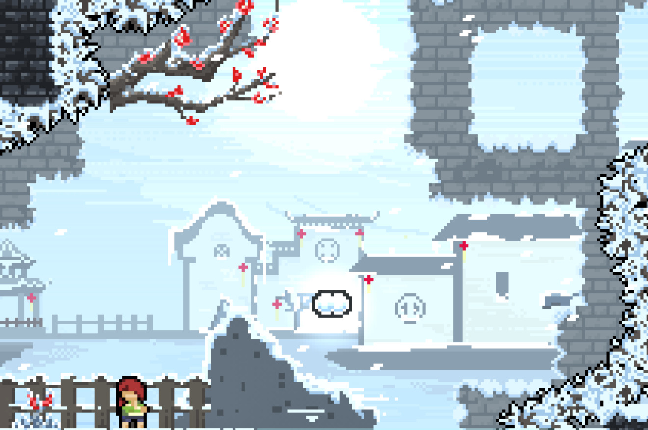 Chasing Blossom In Snow Mod for Celeste | Celeste Mods