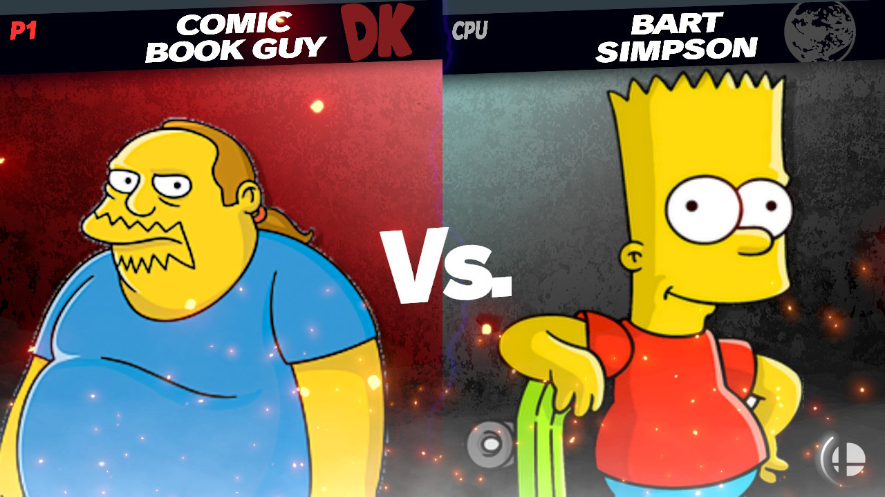 Comic Book Guy Mod for Super Smash Bros. Ultimate | SSBU Mods